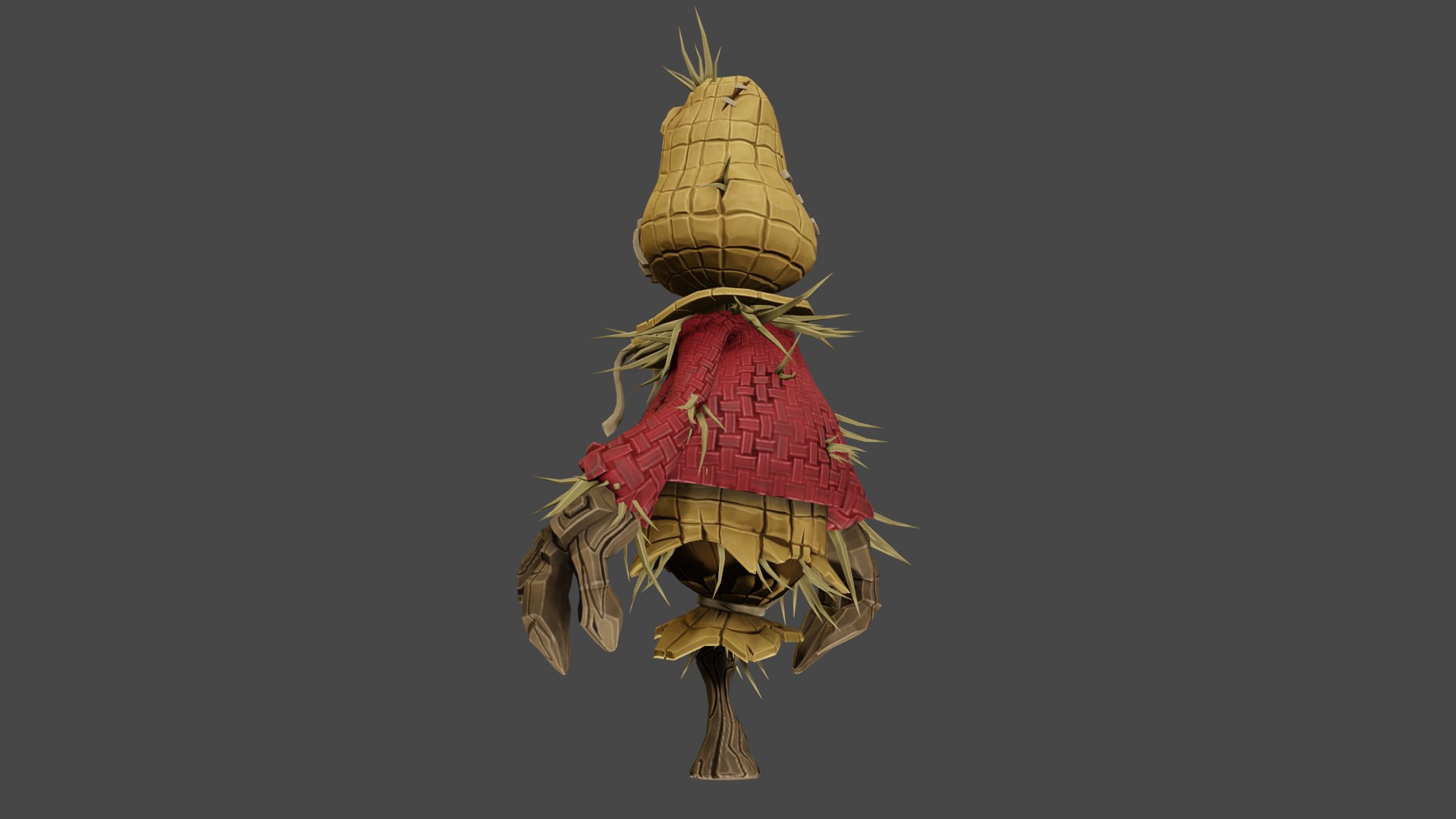 3D Scare Crow Model - TurboSquid 2365583