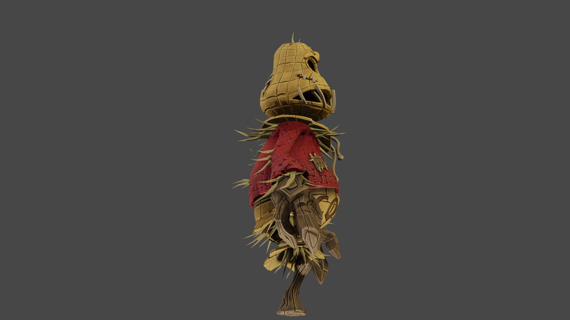 3D Scare Crow Model - TurboSquid 2365583
