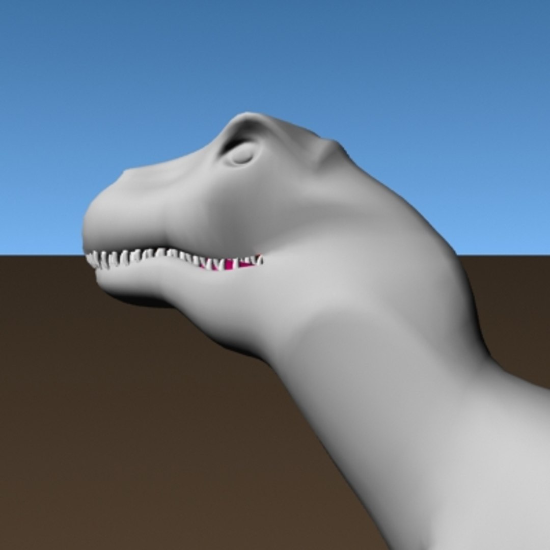Dinosaur Base Modelled Trex 3d Model