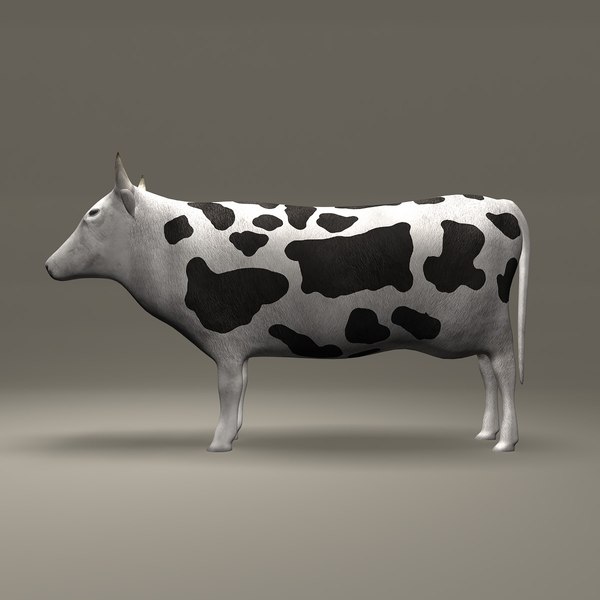 Dairy Cow 3D Models for Download | TurboSquid