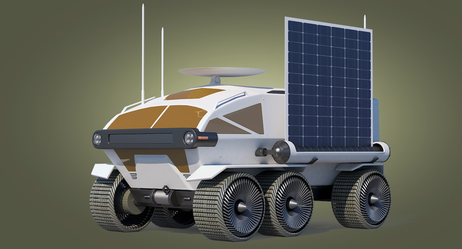 3D Moon Rover Concept - TurboSquid 1433174