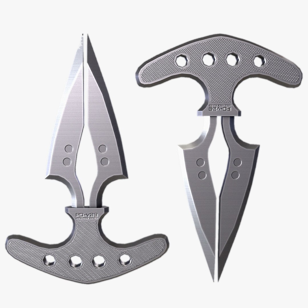 3D Punch Dagger Model - TurboSquid 2422200
