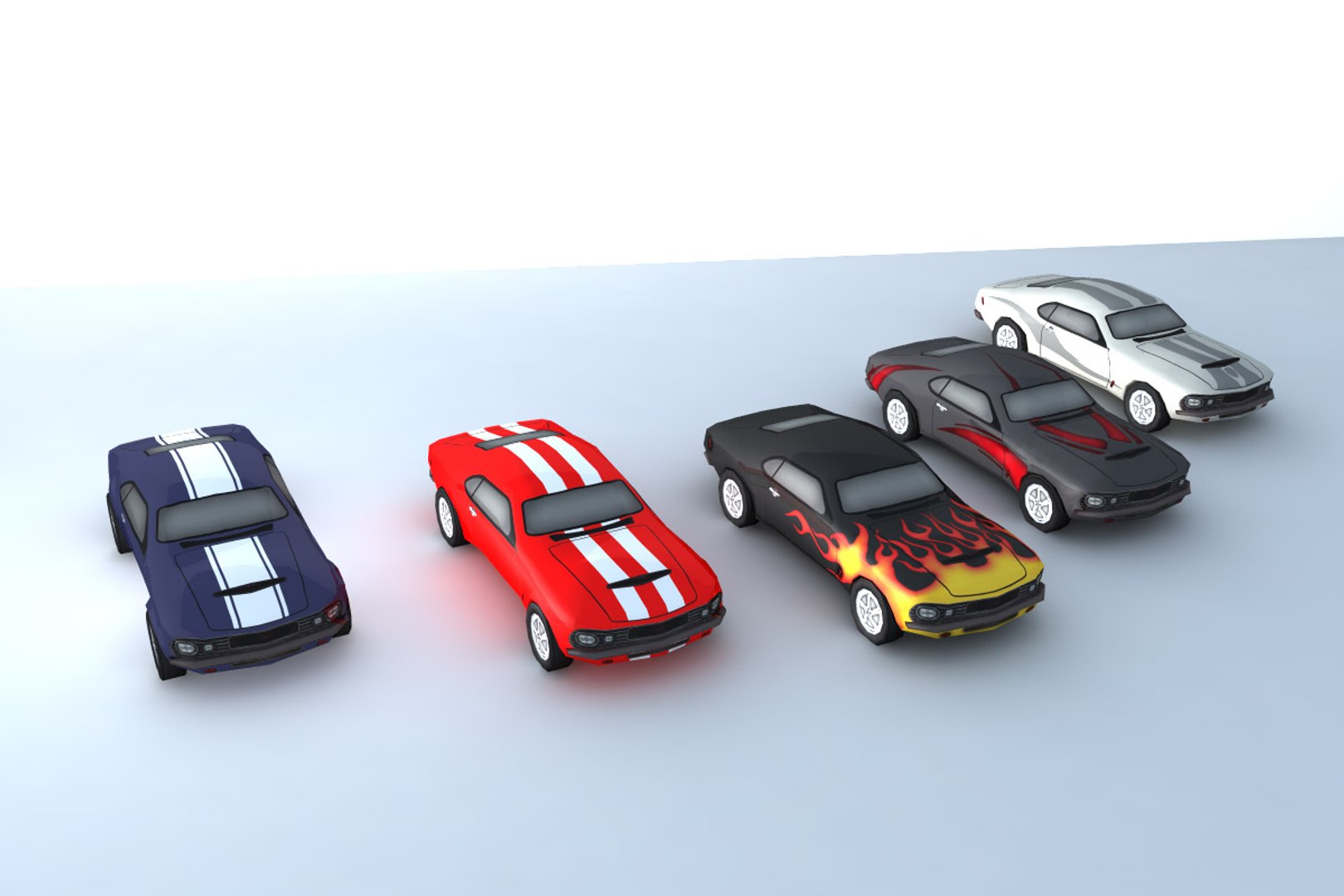3d Race Car Model