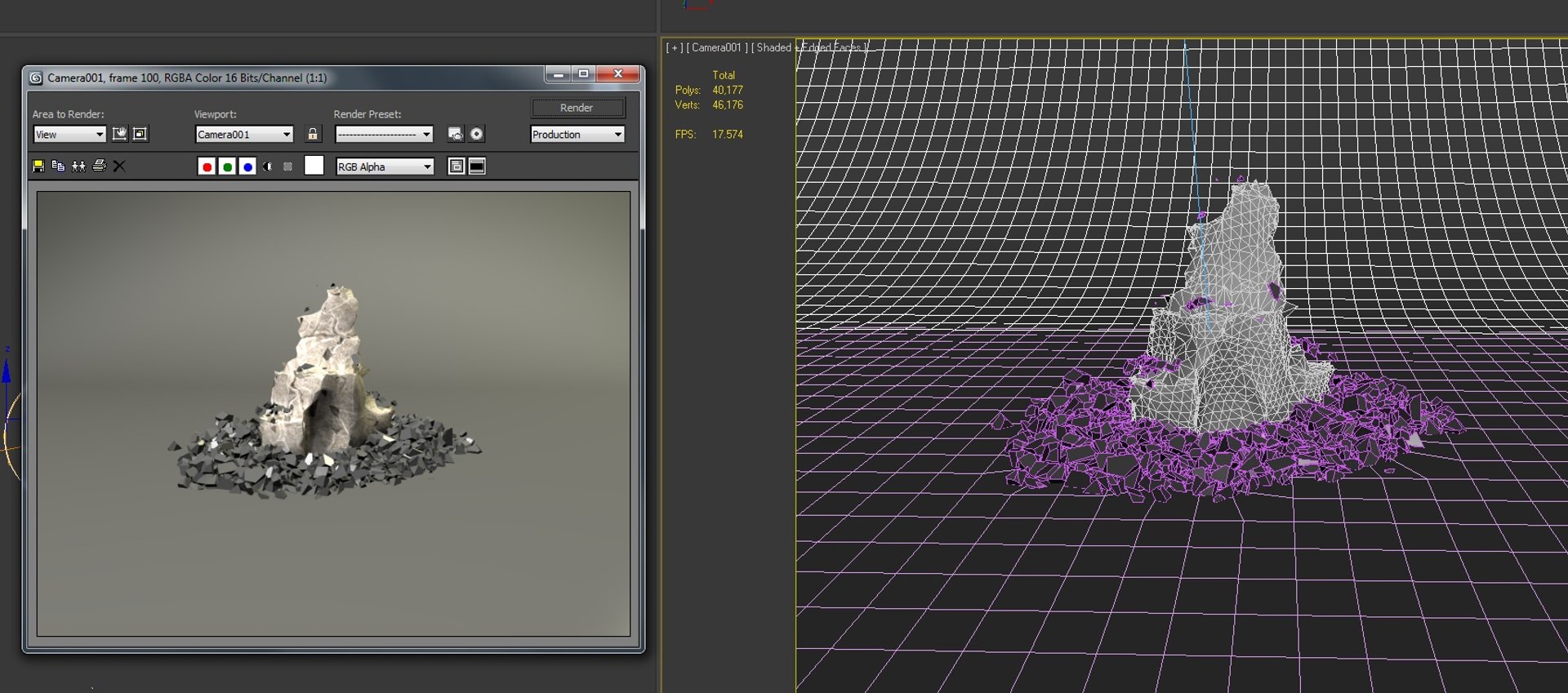 Rock Fx 3d Max