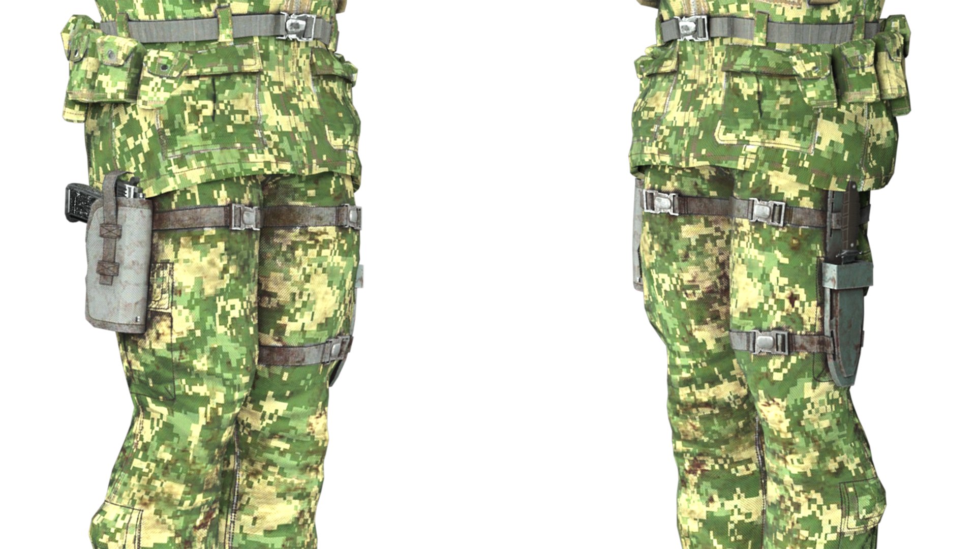 Realistic Rigged Army-D Character Man 3D Model Model - TurboSquid 2262585