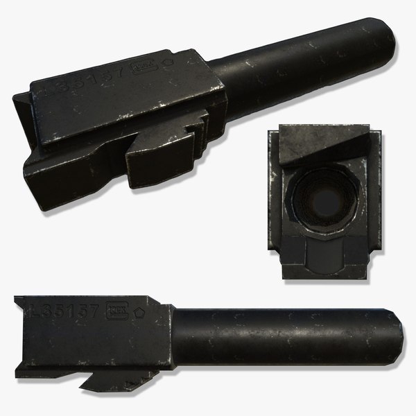 modèle 3D de Jeu de baril Glock - TurboSquid 1400710