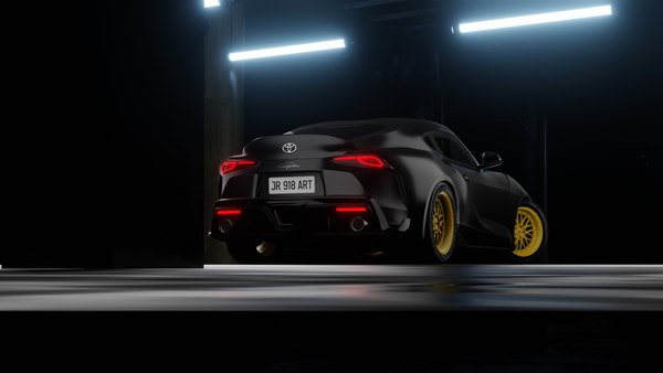 Supra Underground Garage Scene 3d 3D 모델 - TurboSquid 2088568