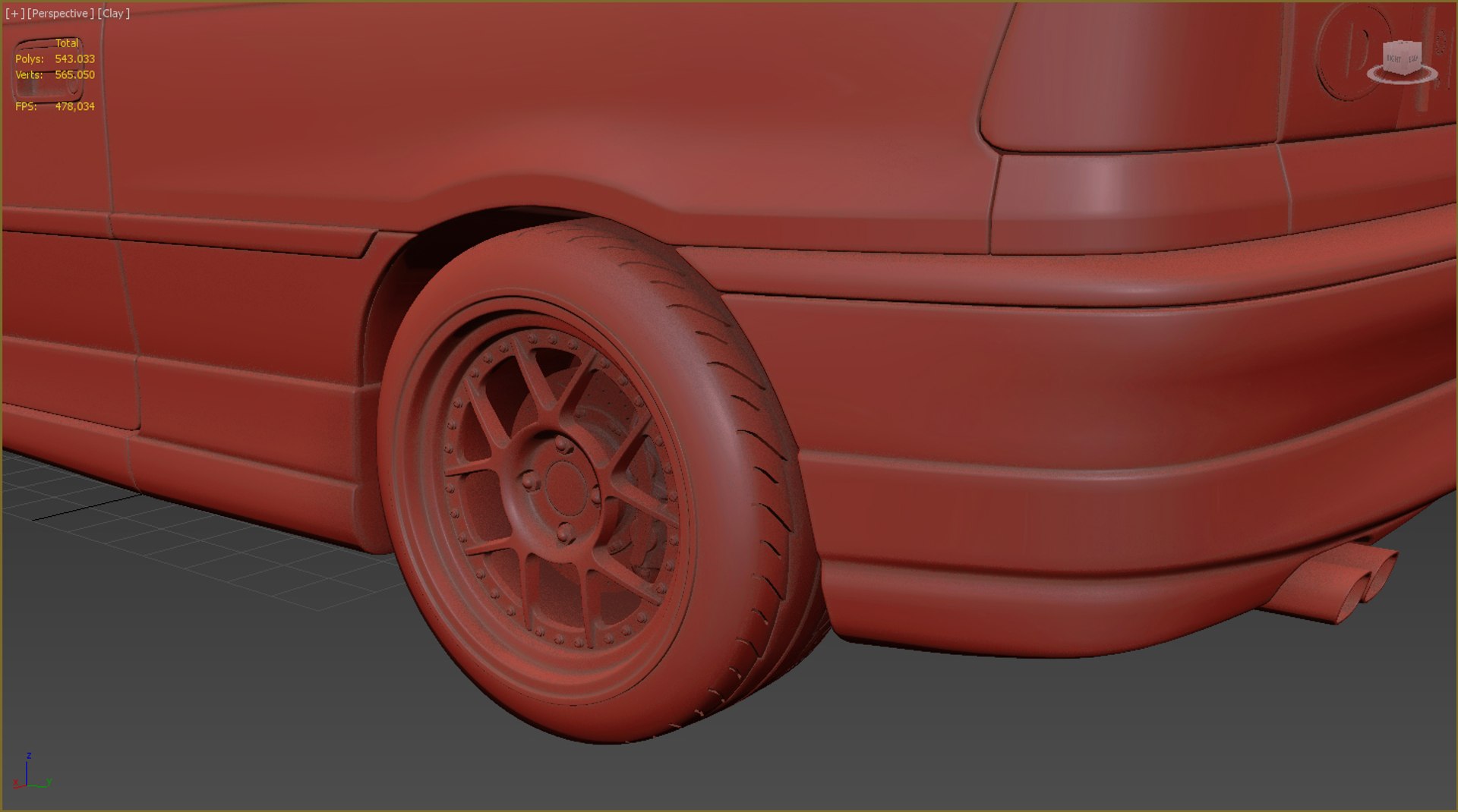 3D Opel Astra GSI Model - TurboSquid 2205334