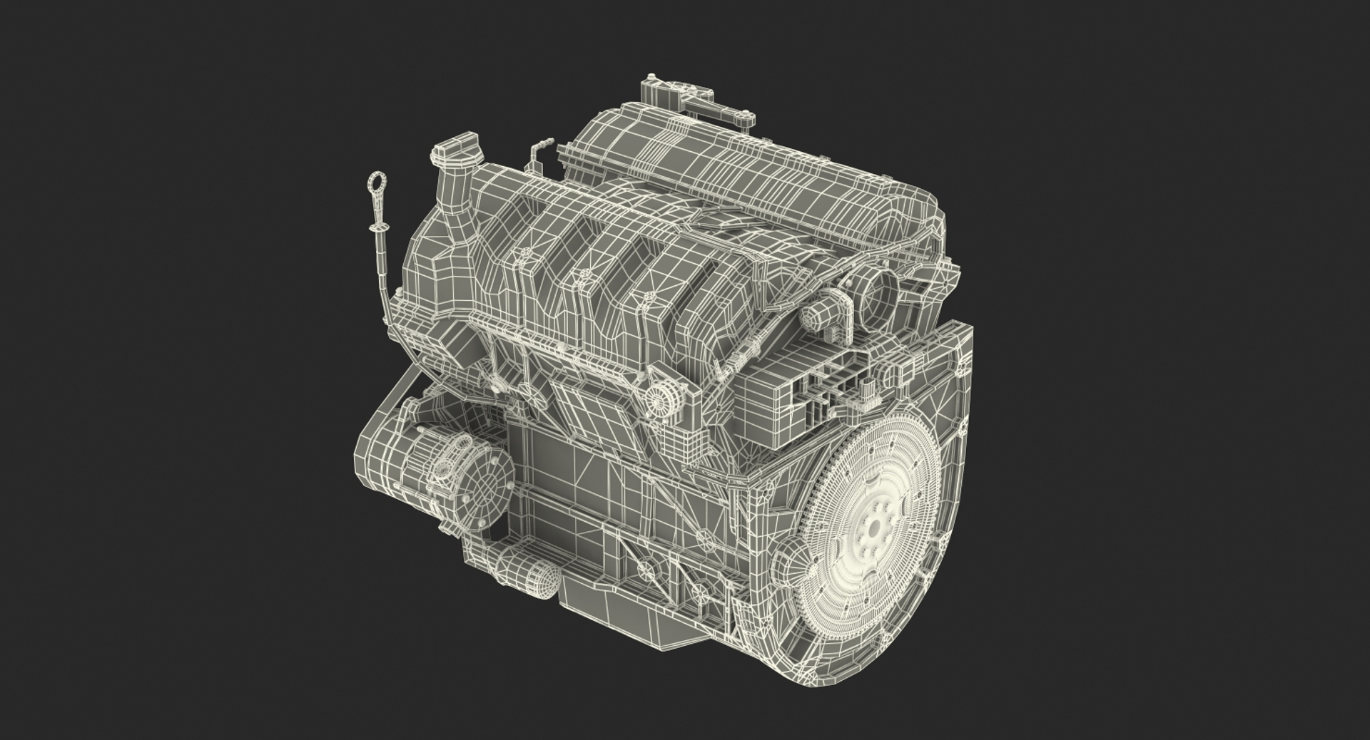 Car Engine 3D Model - TurboSquid 1251948