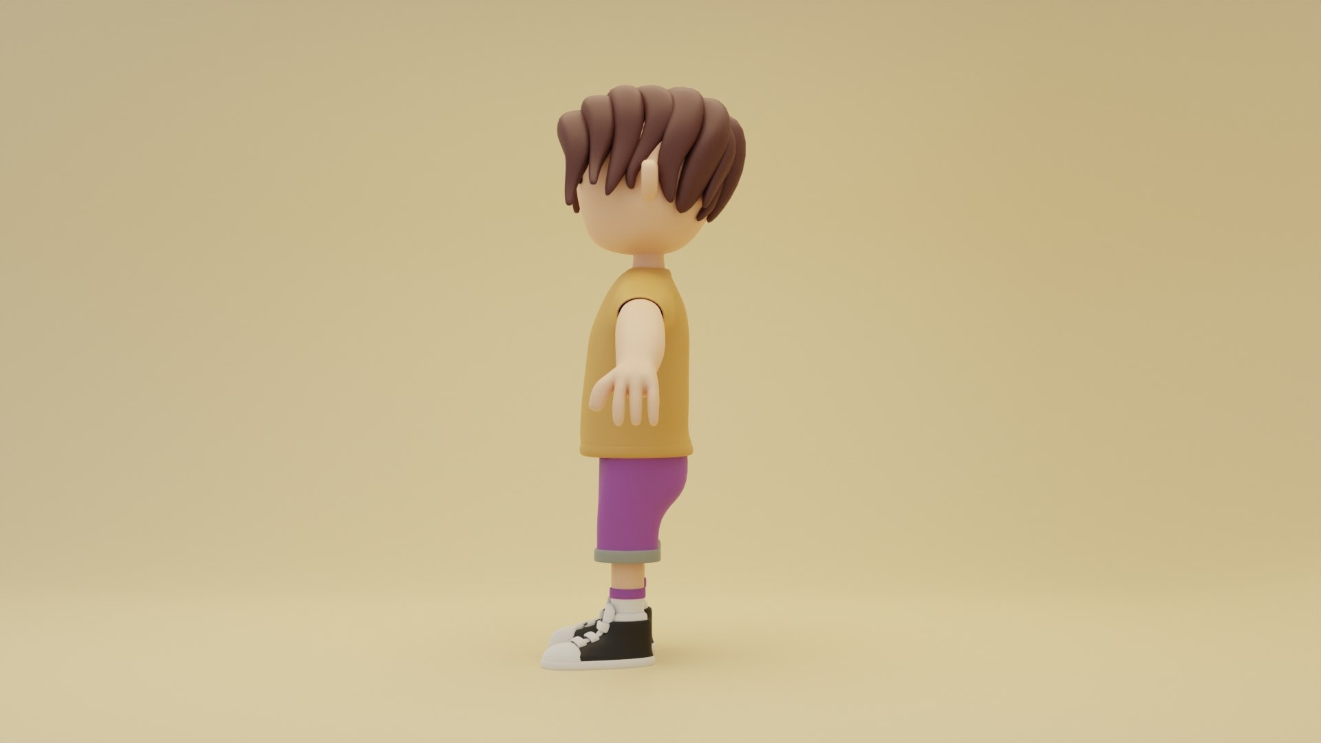 Toon Style Kid Rigged Character 3D Model - TurboSquid 2080216