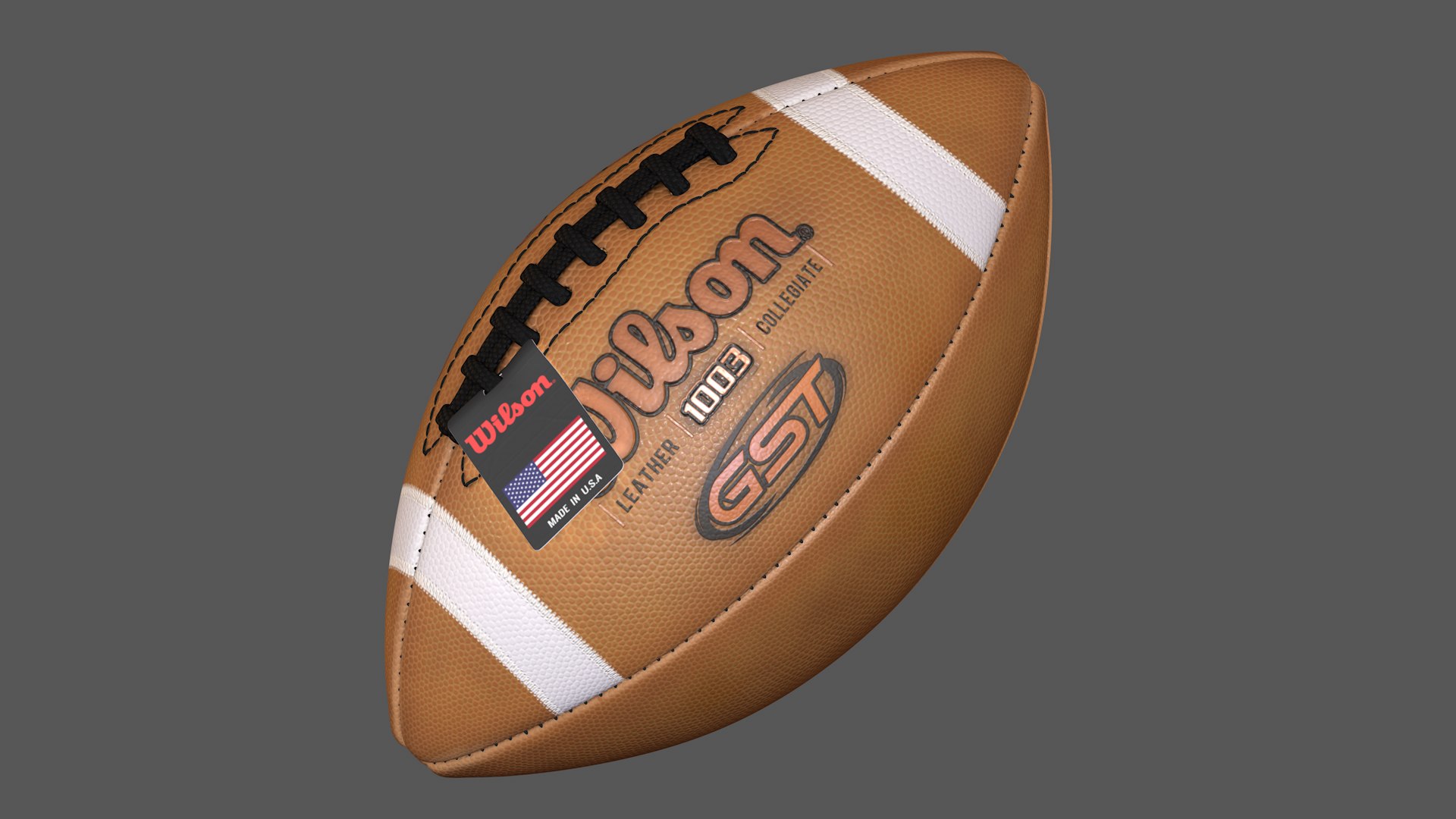 American Football Ball Collection 3D model - TurboSquid 1767139