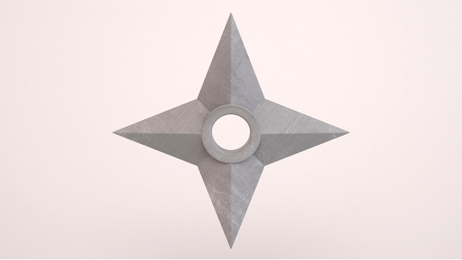 Shuriken Throwing Star 3D Model - TurboSquid 1427401