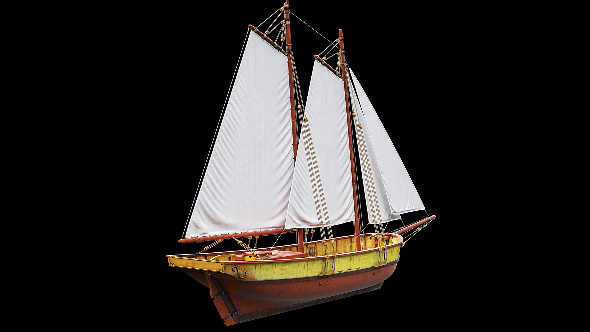 Polaris Ship Model - TurboSquid 1766063
