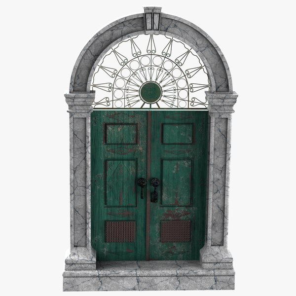 Entry door 3D model - TurboSquid 1414809