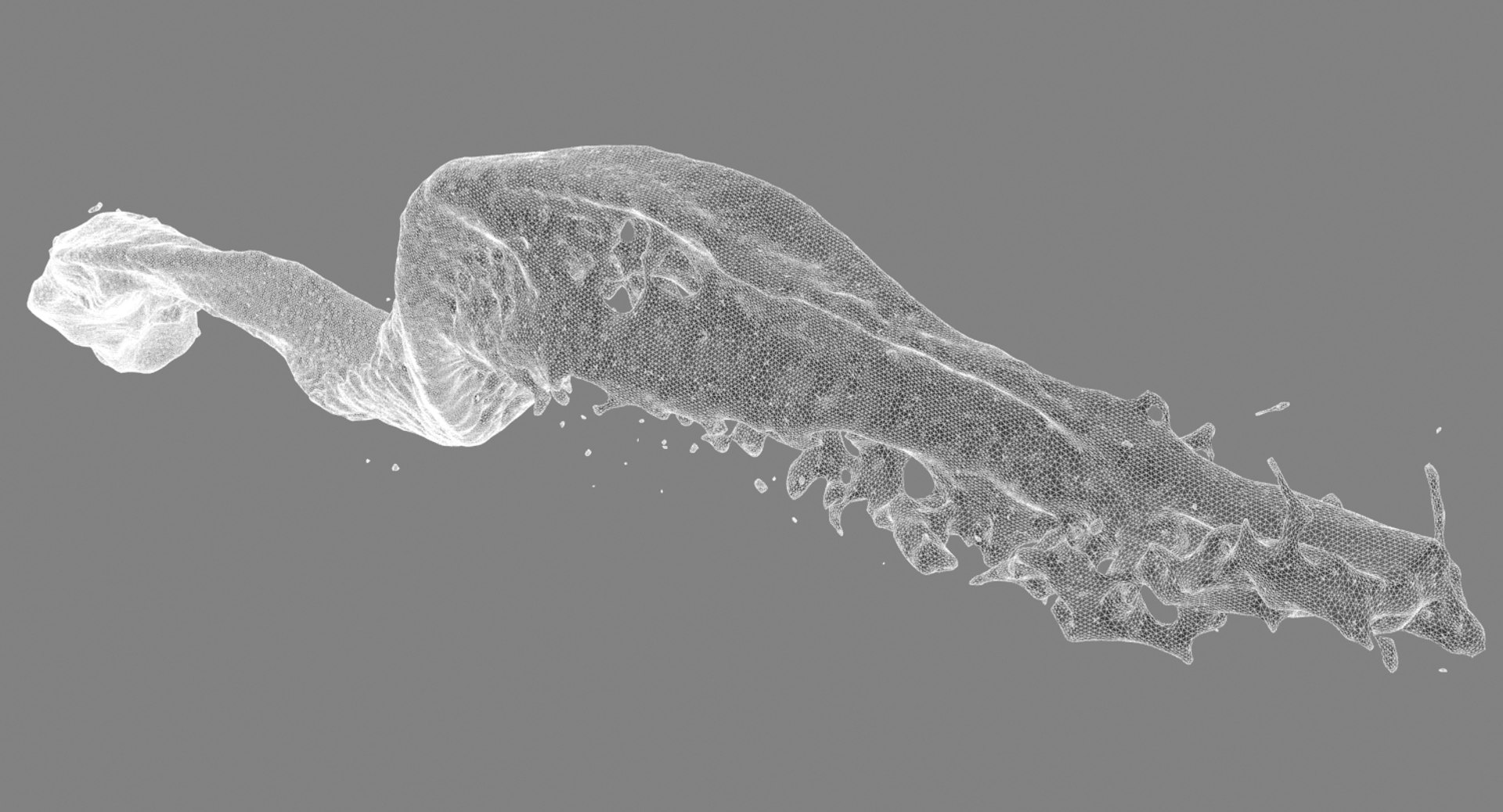 Liquid flow realflow water 3D model - TurboSquid 1355476