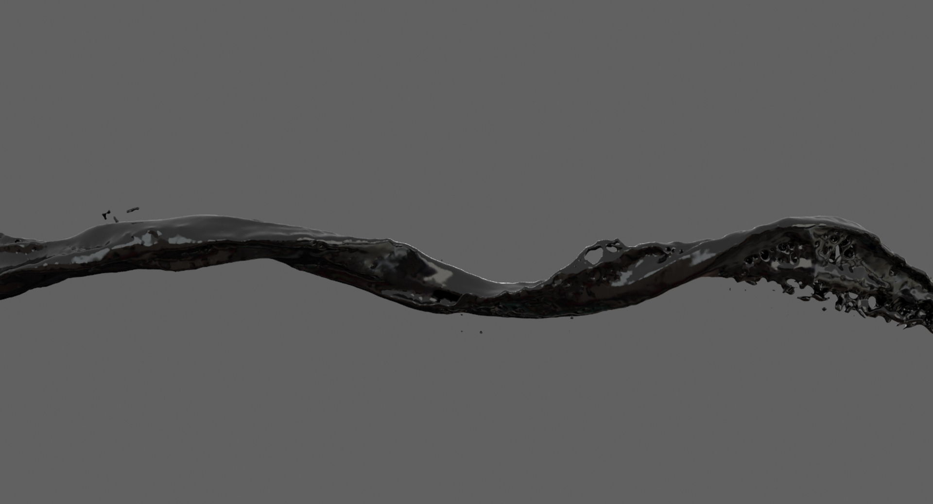Liquid flow realflow water 3D model - TurboSquid 1355476