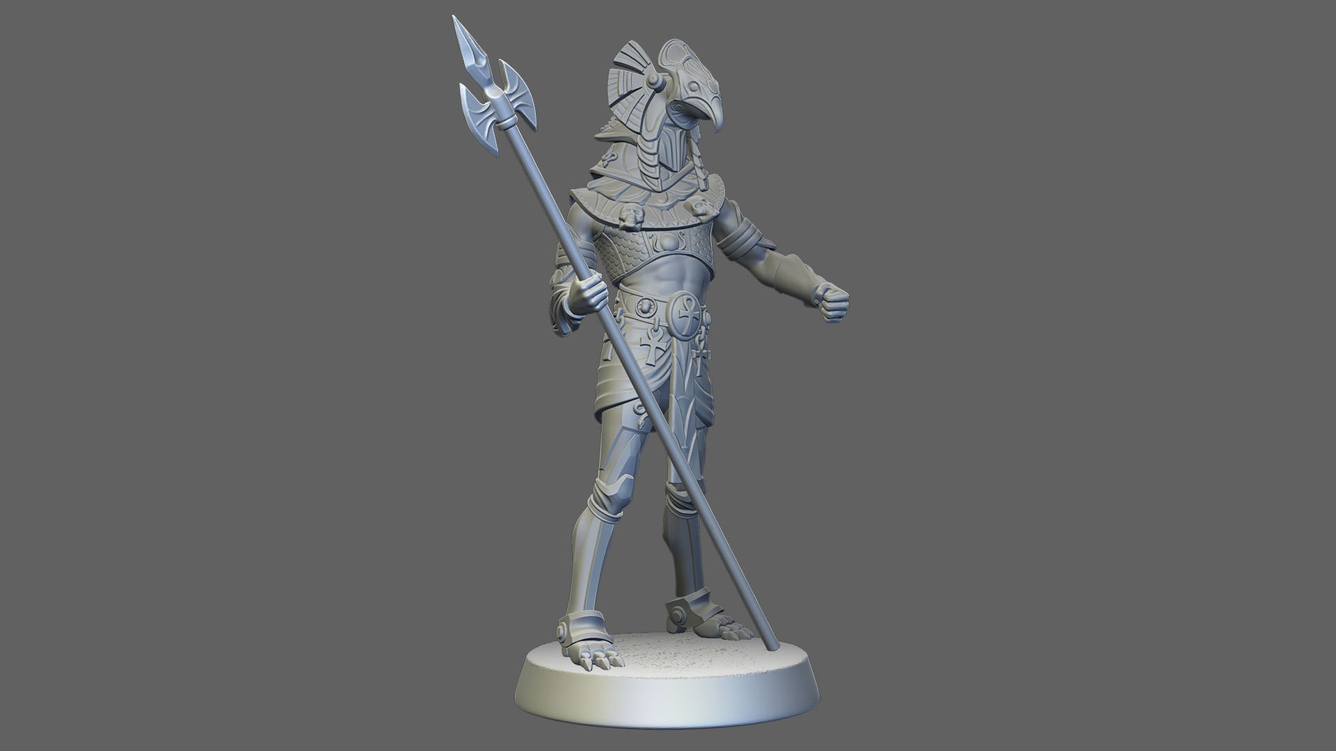 3D Model Horus Character God - TurboSquid 1649757