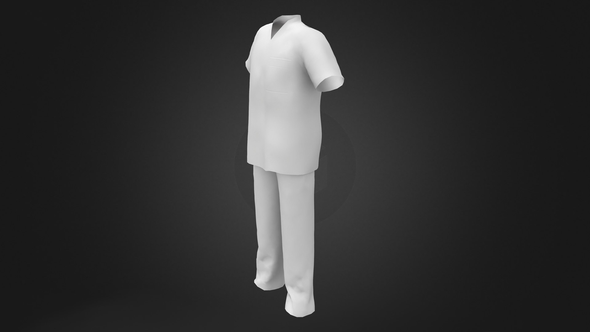 Men Scrubs Model - TurboSquid 1924765
