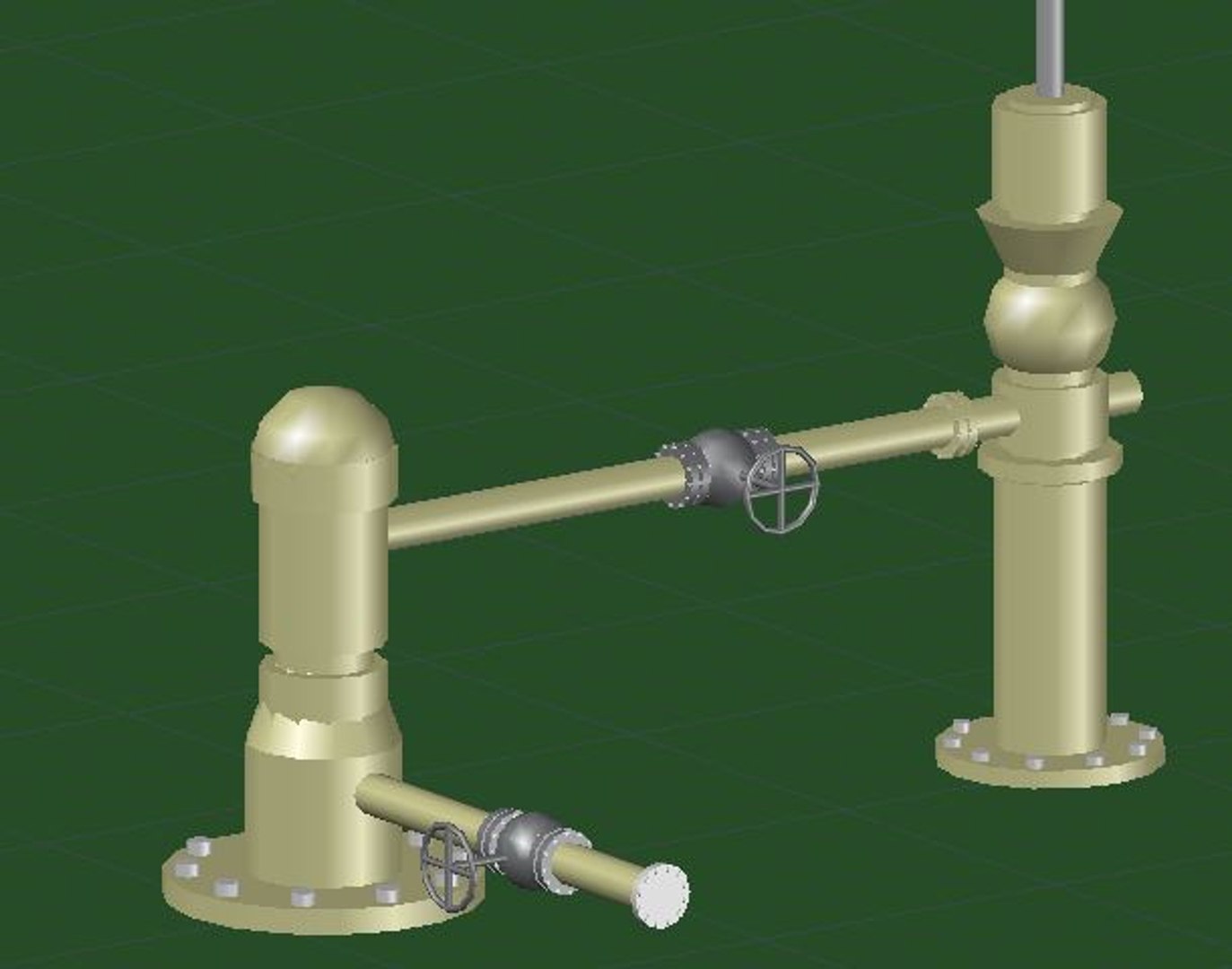 Pump Jack 3d Dwg