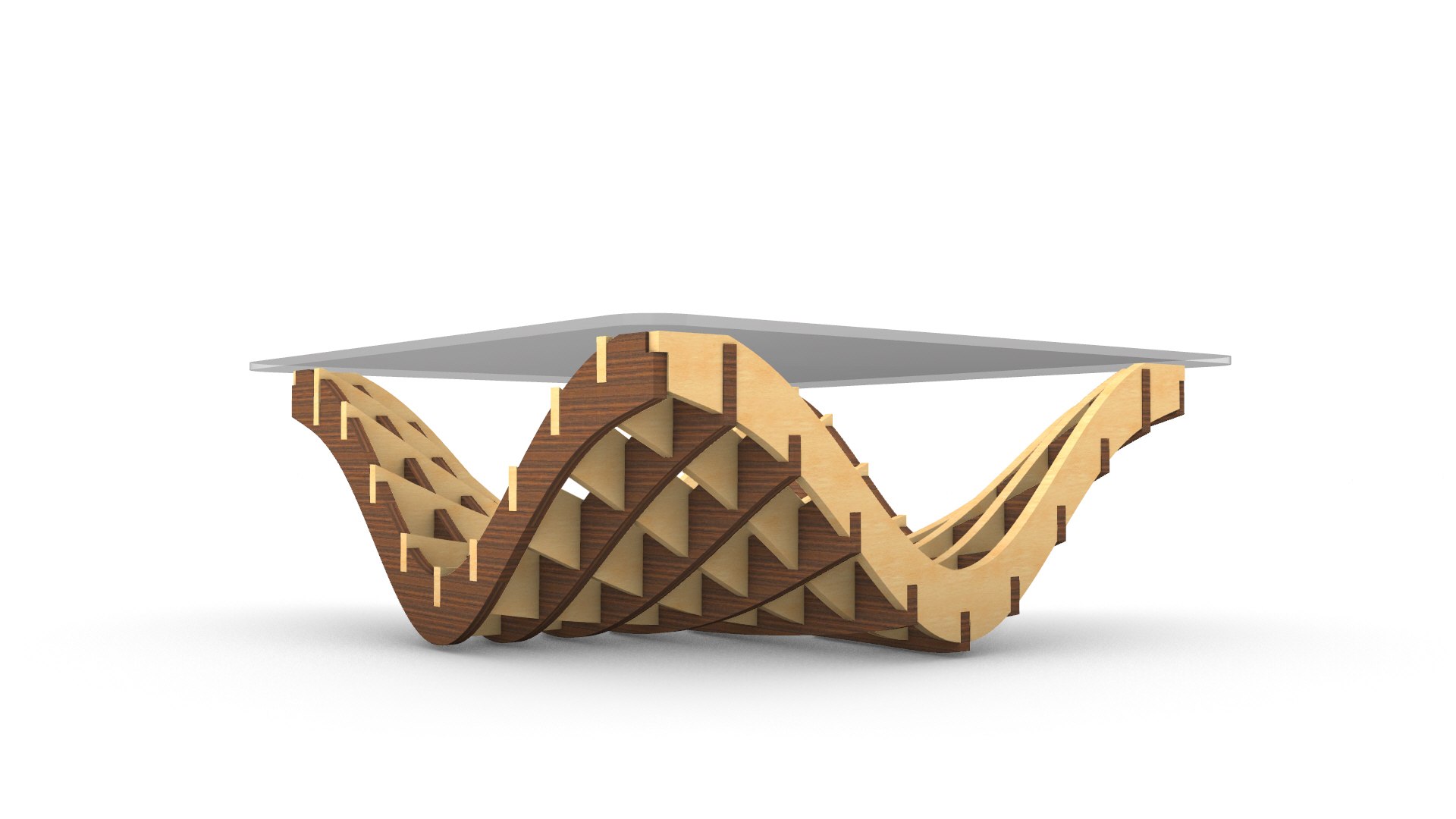 3D Dancing Waffle Table - TurboSquid 2162989