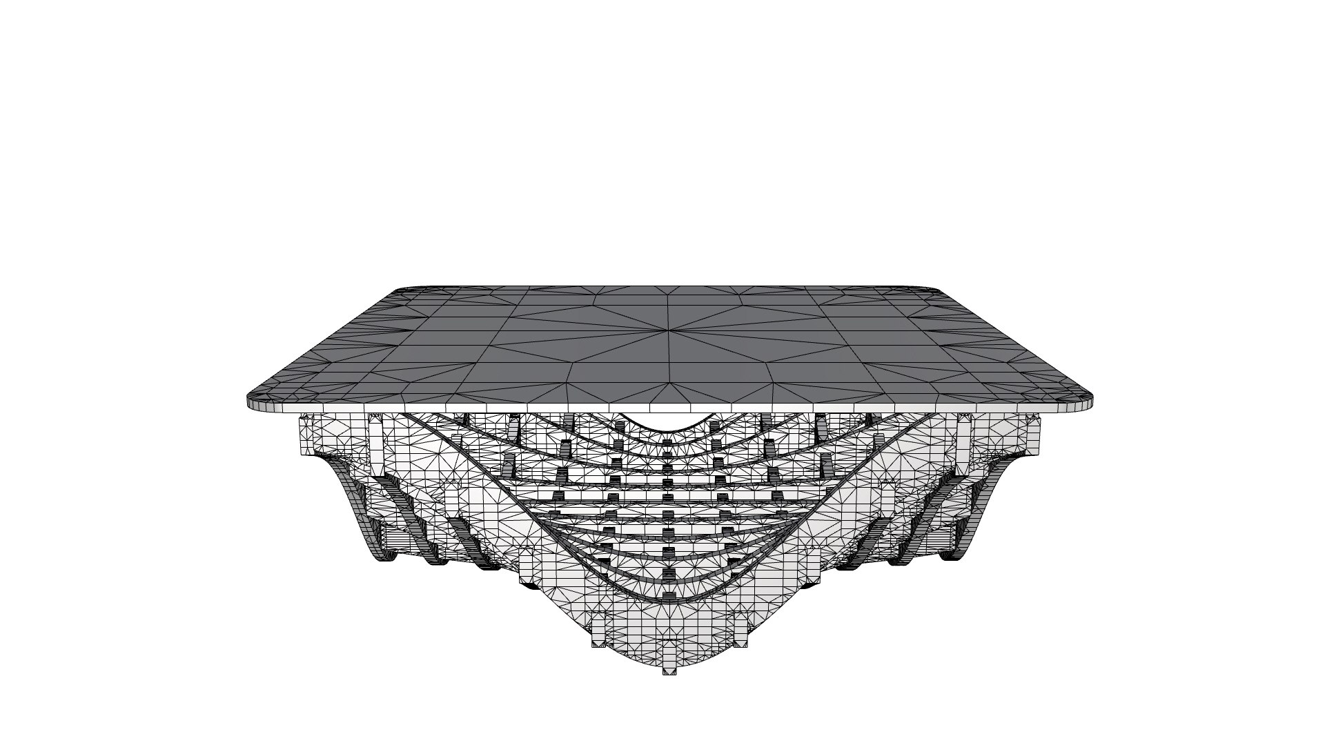 3D Dancing Waffle Table - TurboSquid 2162989