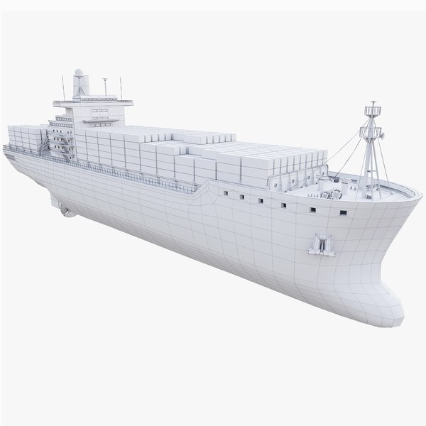 3D container ship model - TurboSquid 1159396