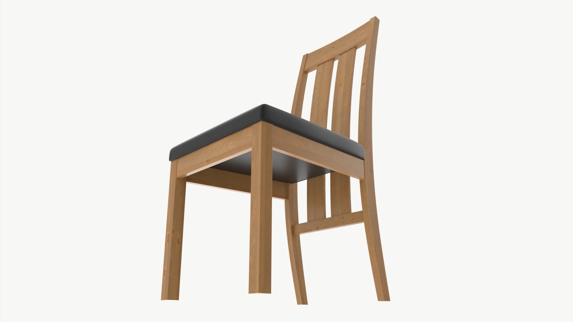 Chair Turin Light Oak 3D Model - TurboSquid 1968428