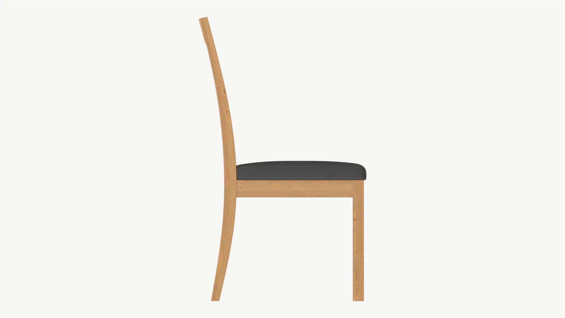 Chair Turin Light Oak 3D Model - TurboSquid 1968428