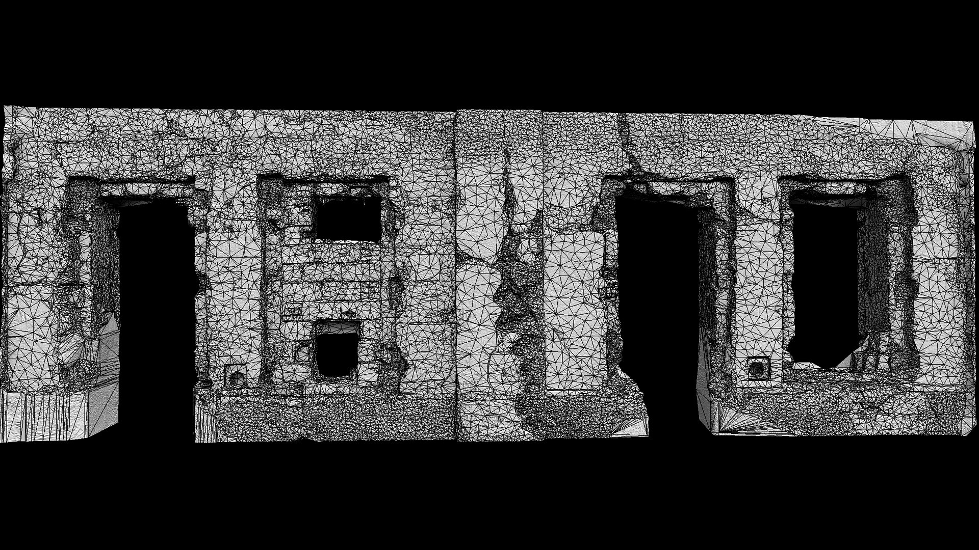 Destroyed Ww2 Bunker Wall Concrete Part1 Photogrammetry Model ...