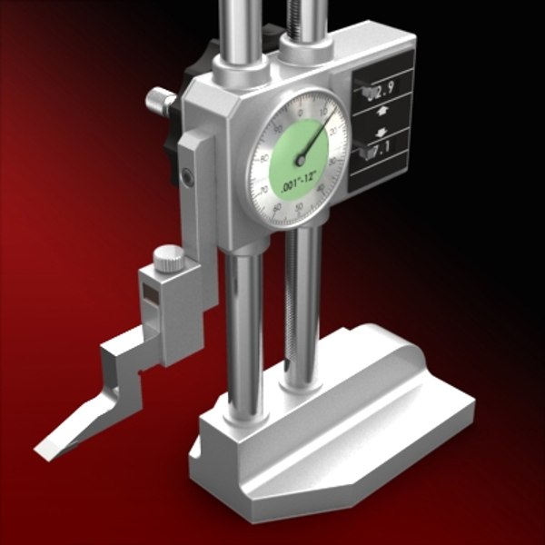 height gauge 3d model