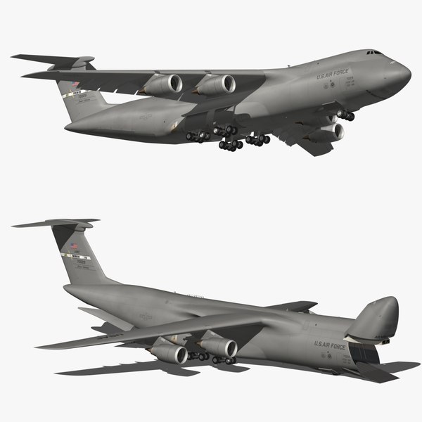 Lockheed C-5 Galaxy 3D Models for Download | TurboSquid