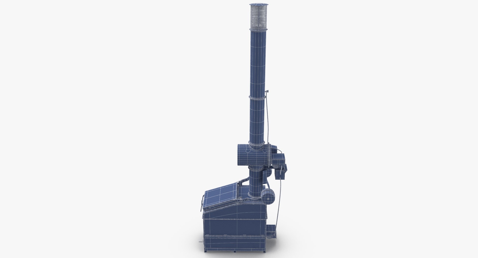 Industrial Incinerator 3D Model - TurboSquid 1228731