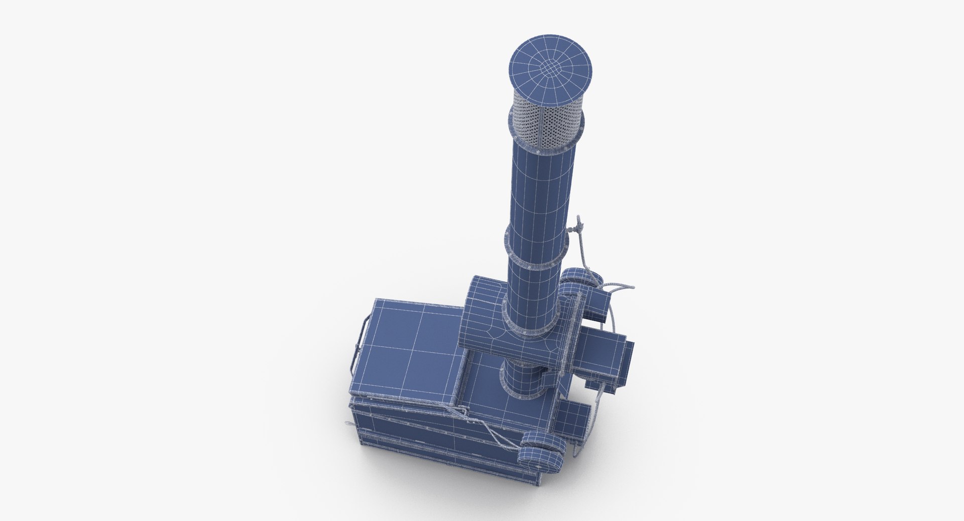 Industrial incinerator 3D model - TurboSquid 1228731