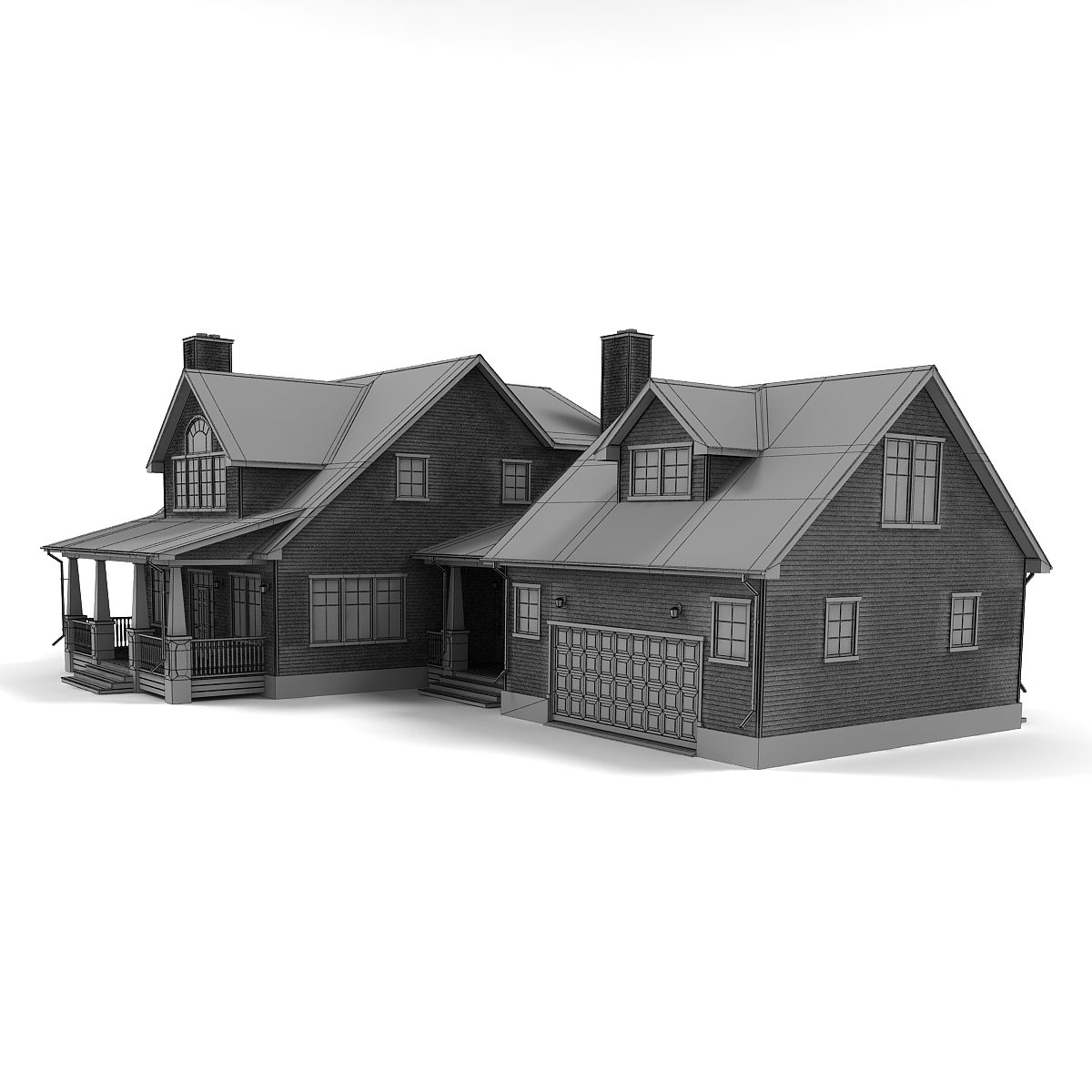 two-story cottage 3ds