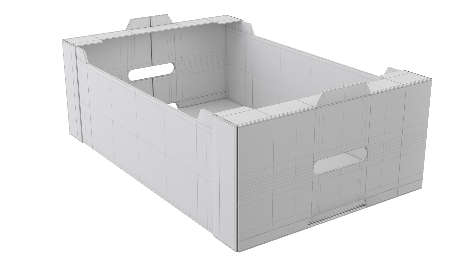 3D cardboard box model - TurboSquid 1664281