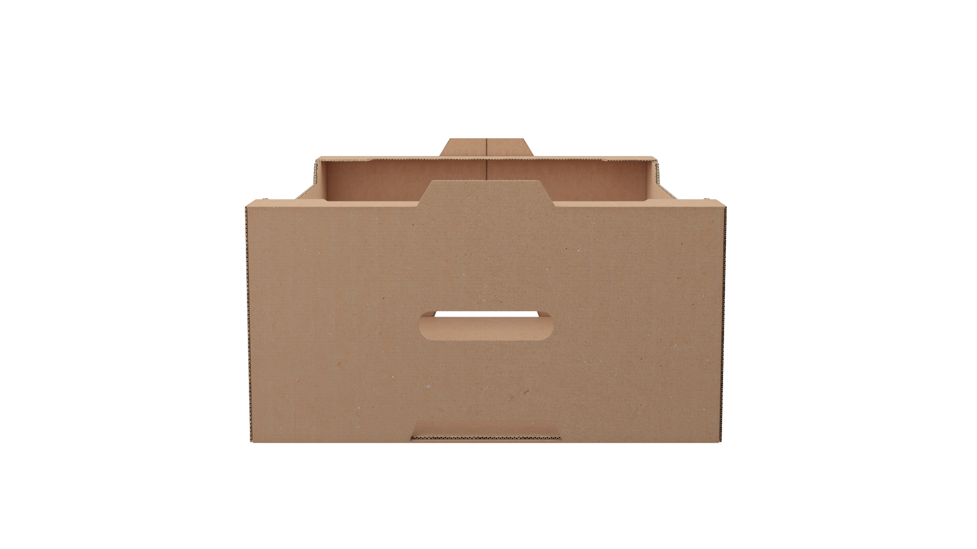 3D cardboard box model - TurboSquid 1664281