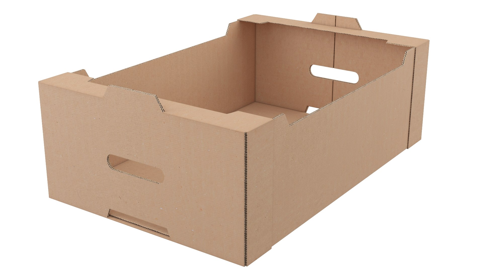 3D cardboard box model - TurboSquid 1664281