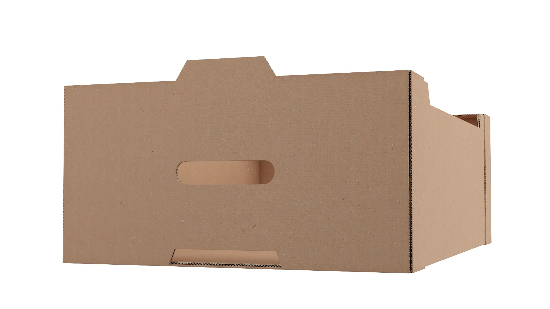 3D cardboard box model - TurboSquid 1664281