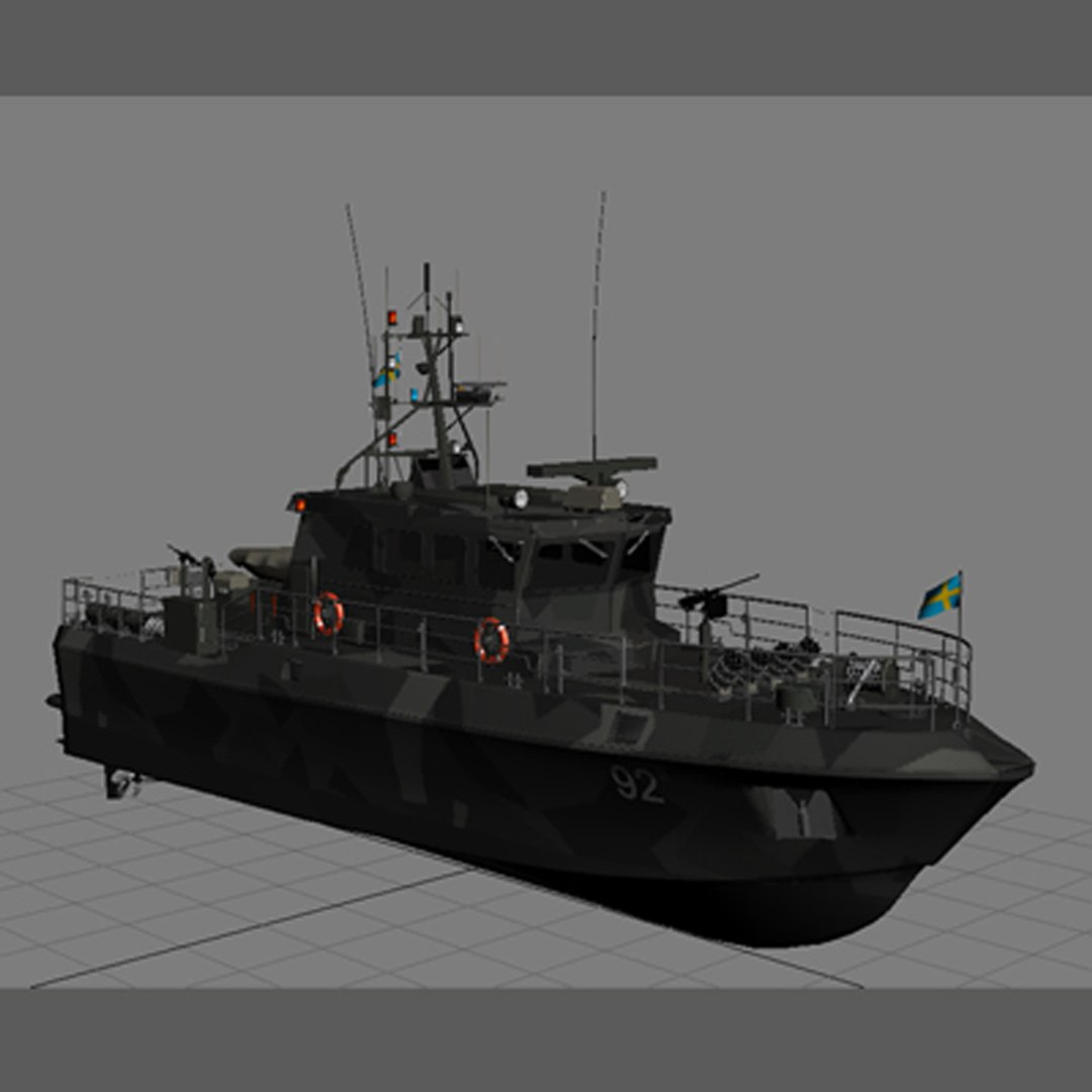 3d hms patrol boat