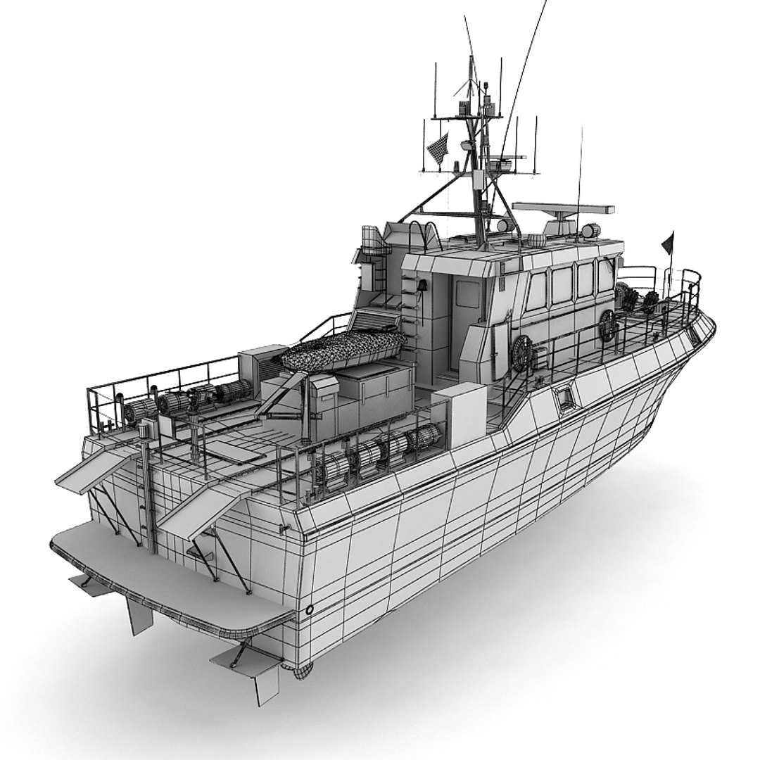 3d hms patrol boat