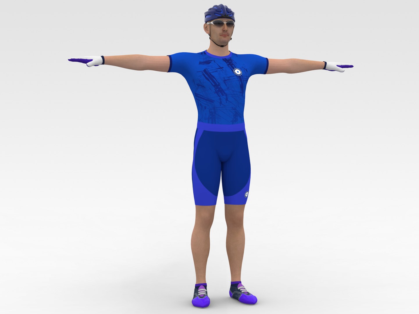 3D Model Cyclist - TurboSquid 1836571