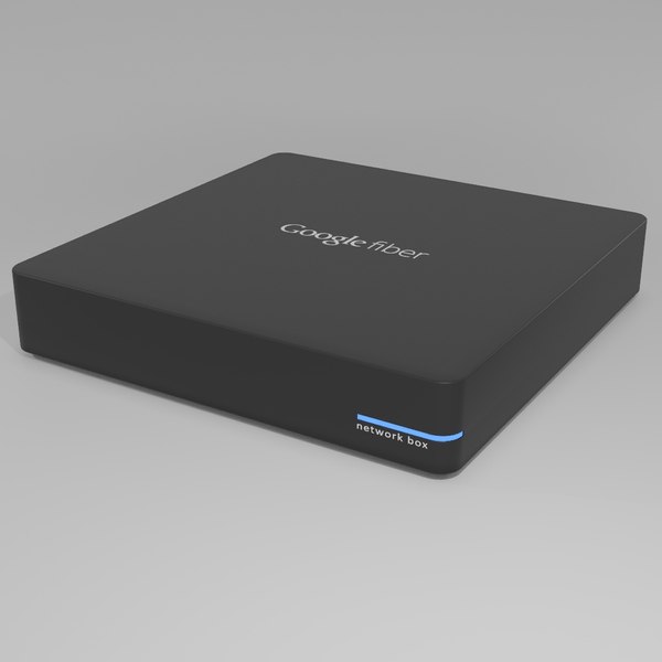Google Fiber 네트워크 박스 3D 모델 - TurboSquid 740627