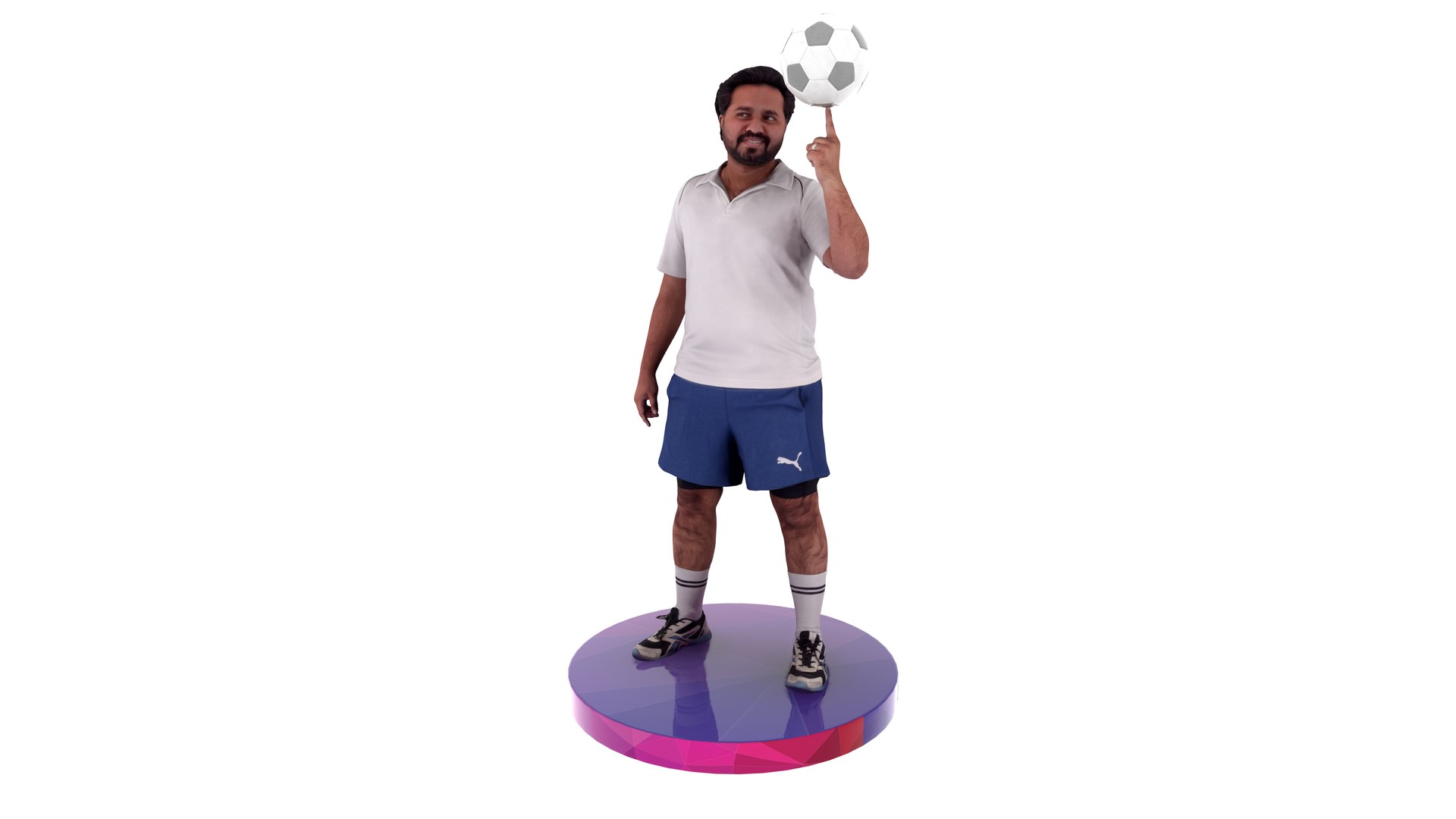 Indian Football Player Action Pose Model - TurboSquid 2105691