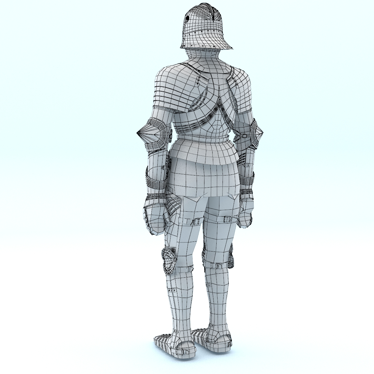 3d knight model