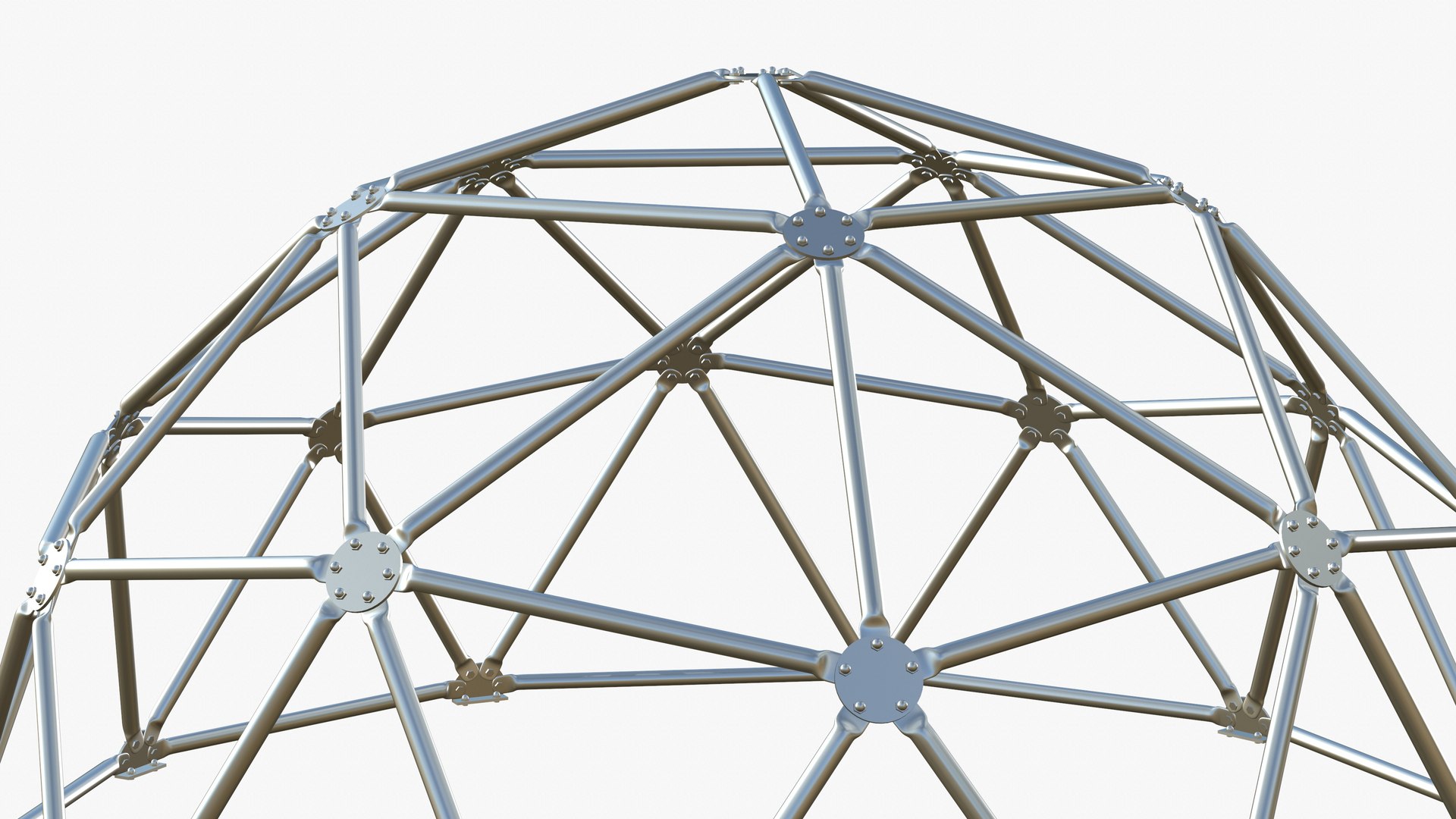 Geodesic Dome V2 model - TurboSquid 1903780