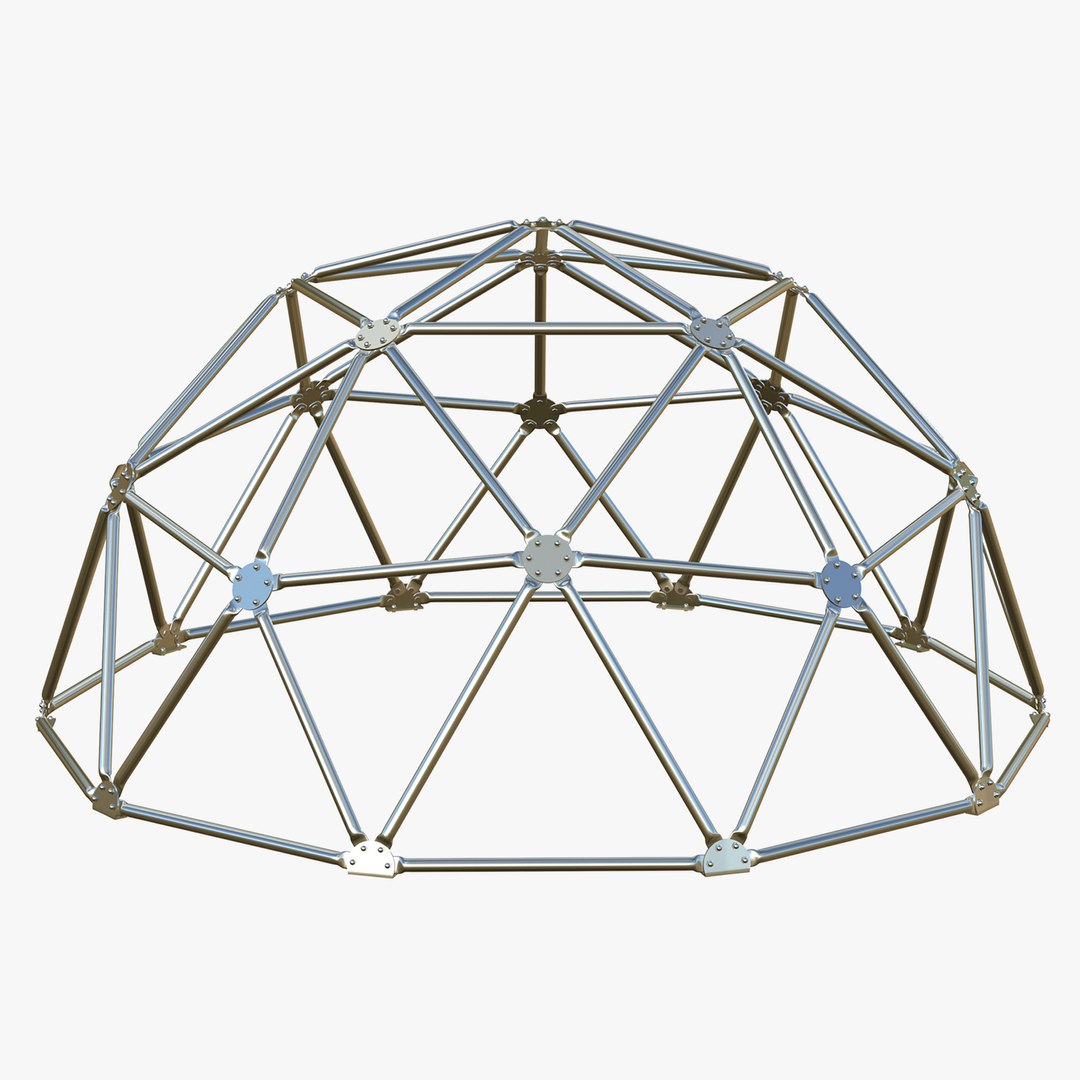 Geodesic Dome V2 model - TurboSquid 1903780
