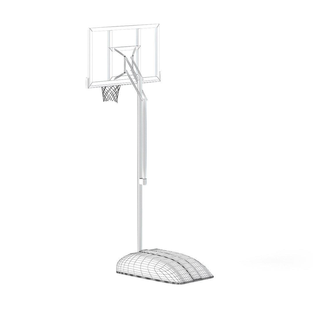 3D Basketball Backboard - TurboSquid 1213993