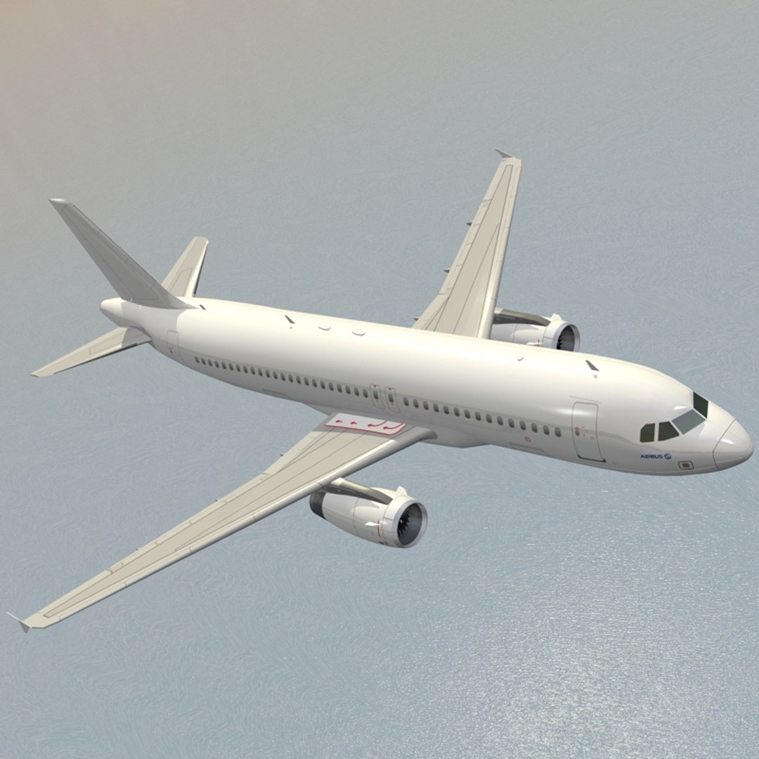3d airbus a320-232