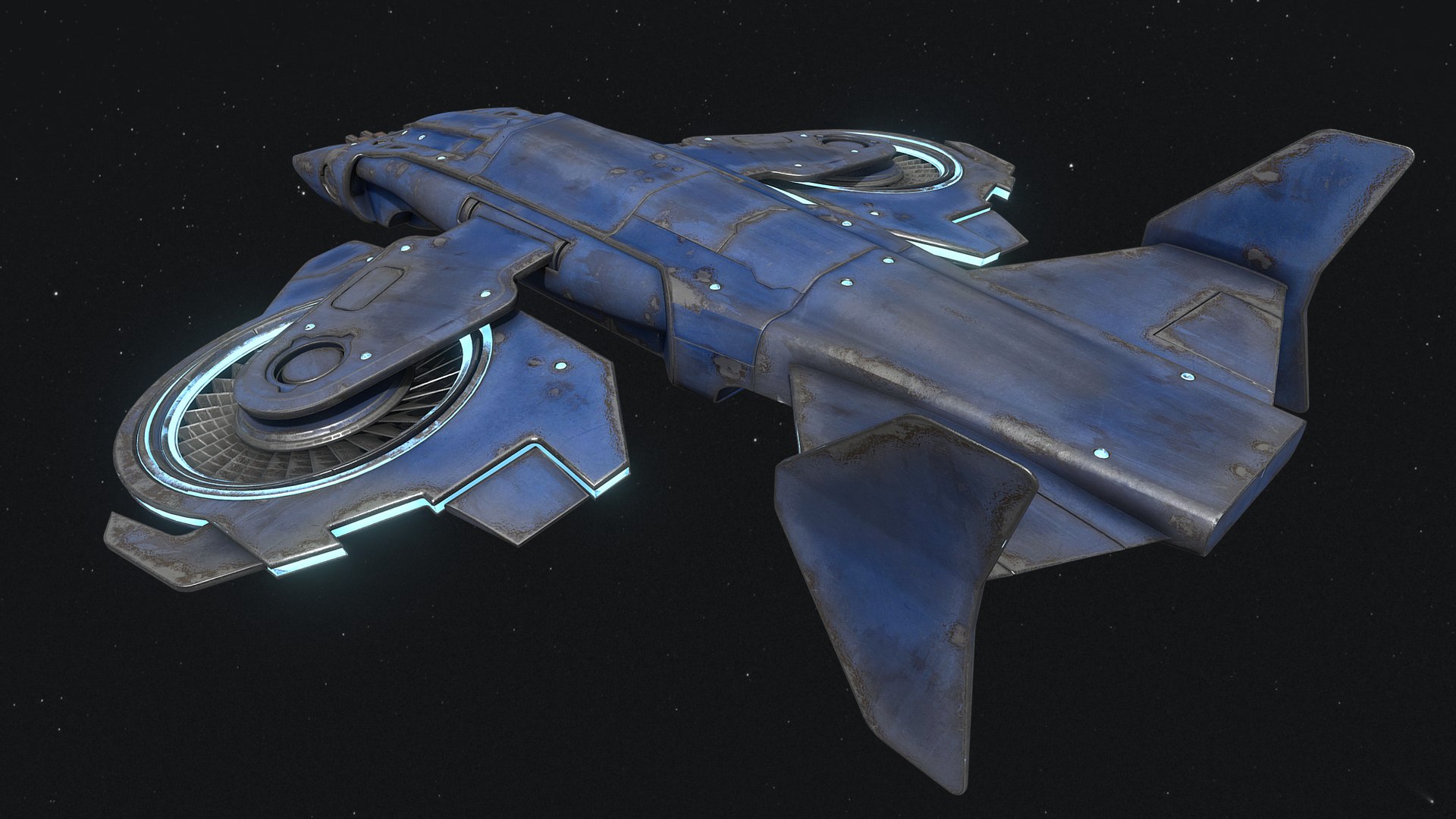 23spaceship 3D Model - TurboSquid 1970825