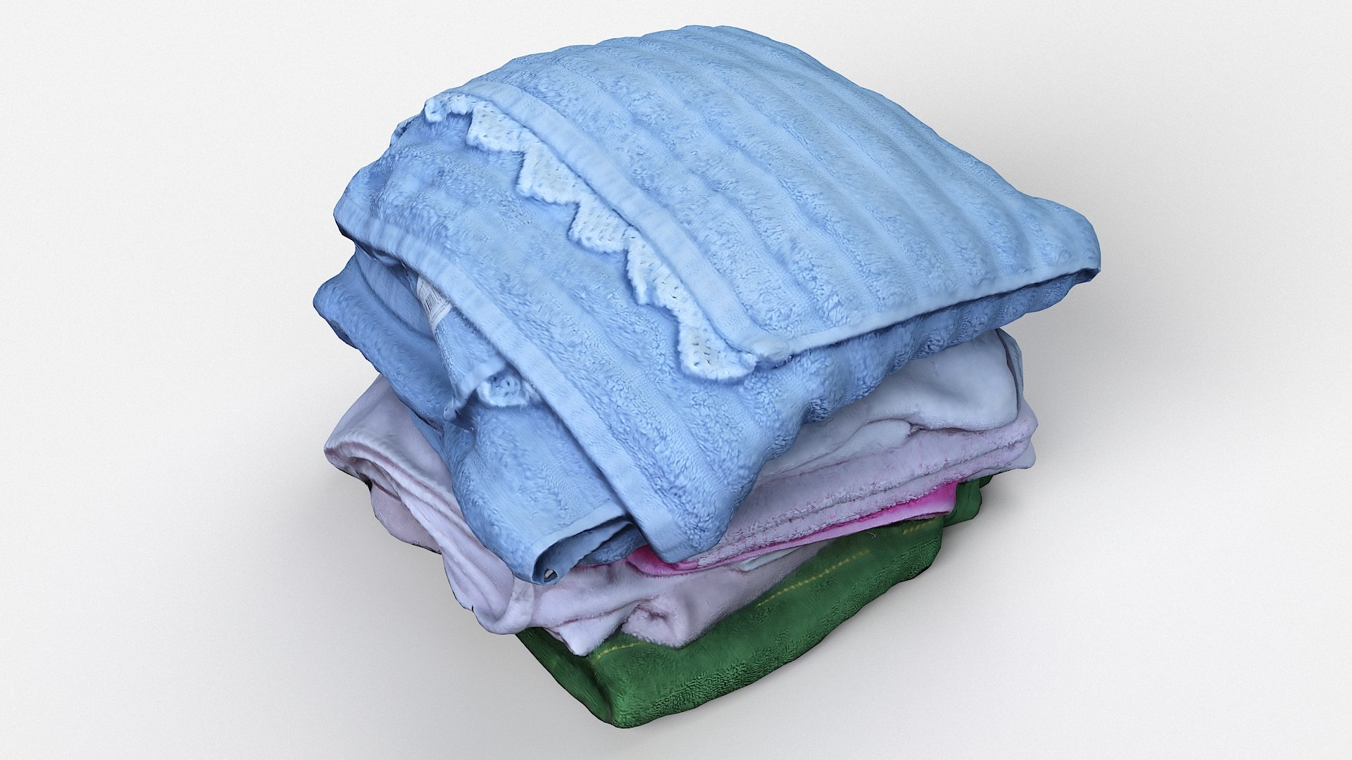 3D clothes towels - TurboSquid 1609185